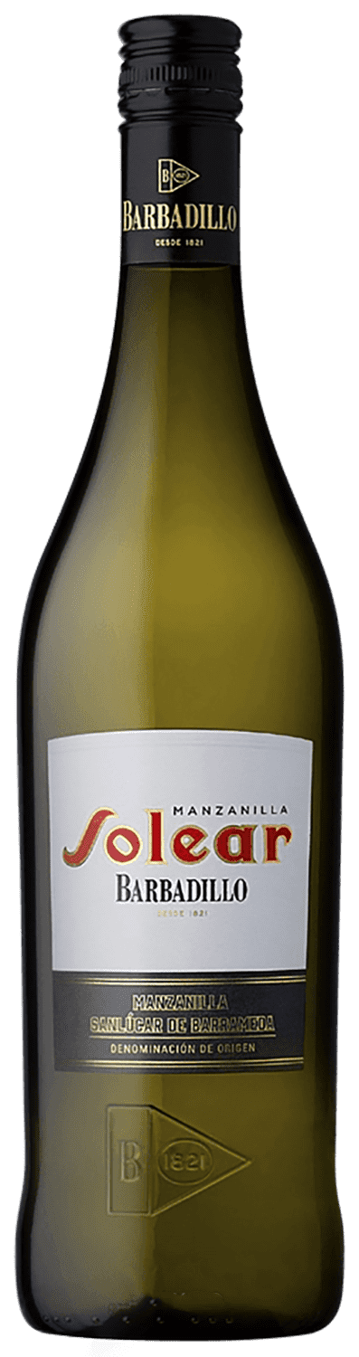 Херес белый сухой Barbadillo Solear Manzanilla DO 0.75 л (Барбадийо ...